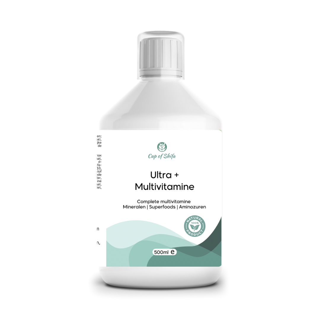 Ultra plus+ Multivitamine | vloeibaar 500ml. – Cup of Shifa